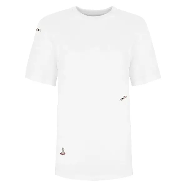 INGMARSON Swimmers Embroidered T-shirt - White