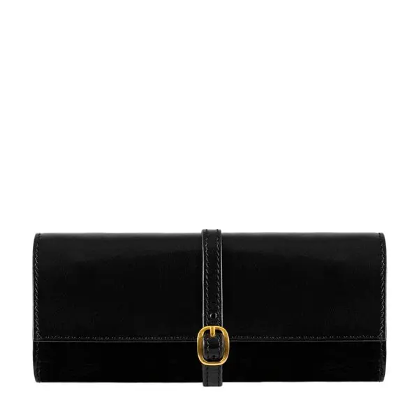 TIME RESISTANCE Leather Jewelry Case Madame Bovary - Black