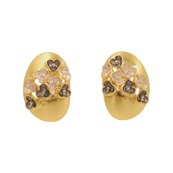 1610ISTANBUL En Ornat Earrings - Gold