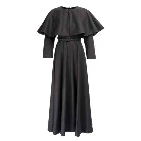 SOFIA TSERETELI Formal Wool Dress Coat