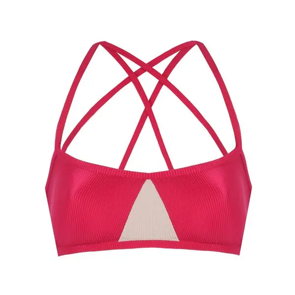 YORSTRULY Micra Bikini Top Cassis - Orange