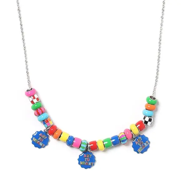 PINNOLE He-art Playground Necklace - Blue