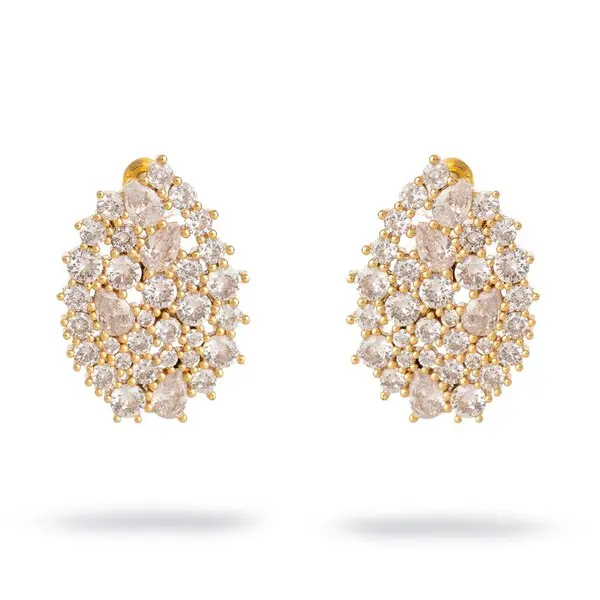 EBRU JEWELRY Starlight Bloom Stud Earrings