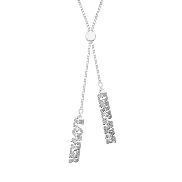 CARTERGORE Dream Lover Sterling Sluder Necklace - Silver