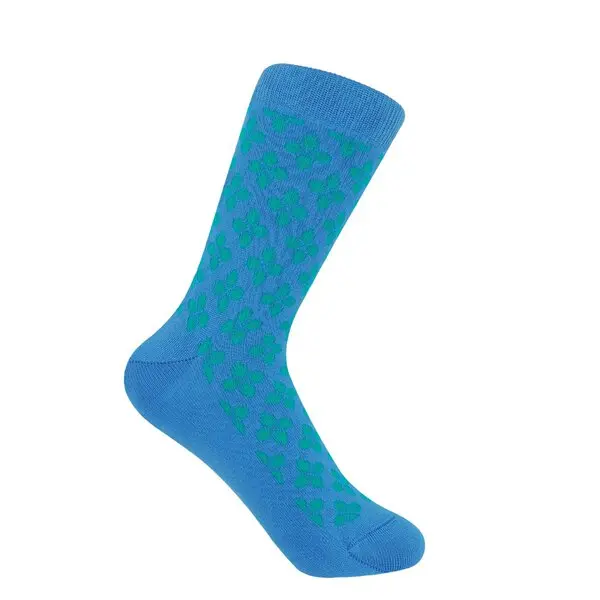 PEPER HAROW - MADE IN ENGLAND Clover ’s Socks - Blue