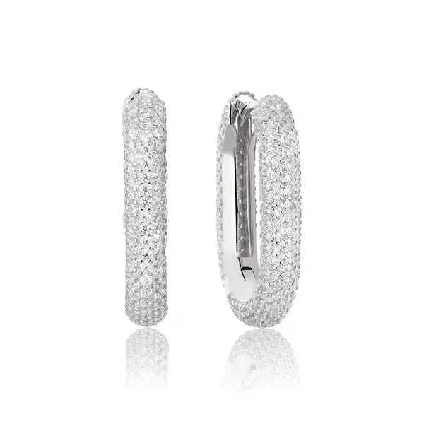 SIF JAKOBS JEWELLERY Earrings Capri Medio - Silver