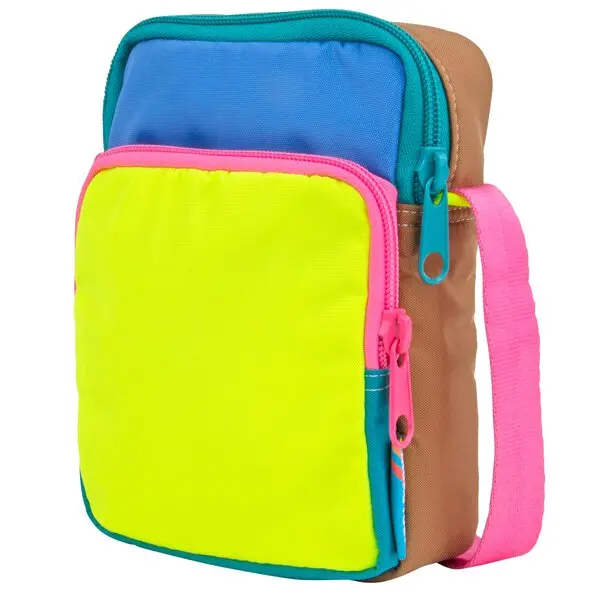 MOKUYOBI Neutrals / Blue / Brown Camp Kawaii Sidekick Sling - Blue/brown