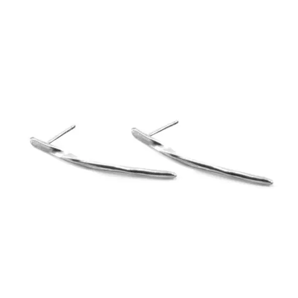 ANCHOR & CREW Aria Long Twist Earring Studs