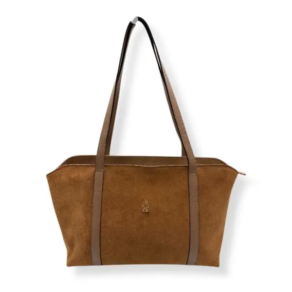 FRANCHETTI BOND Bronwyn Italian Suede Toasted Tan - Brown