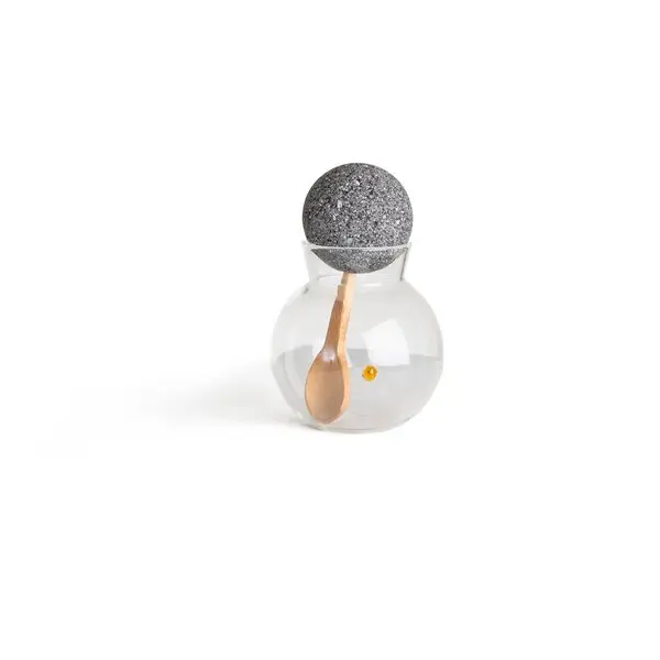 And Jacob Salsero Container Lava Stone - Grey
