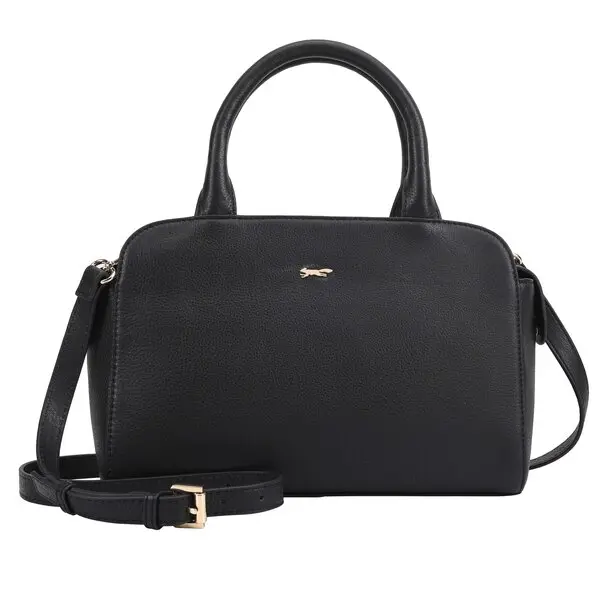 Paul Costelloe Giselle Leather Crossbody Bag - Black