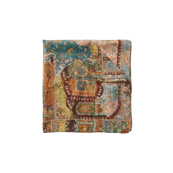 Adrift Clothing Ornate Mandala Scarf - Grey