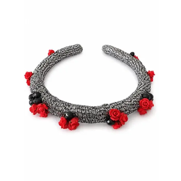 ADIBA Scarlet Garden Headband - Red