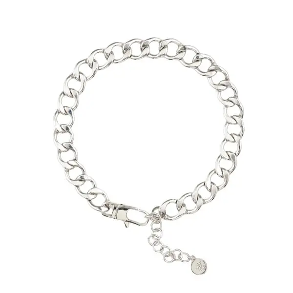 THEANIMALS El Diablo Necklace Rhodium - Silver