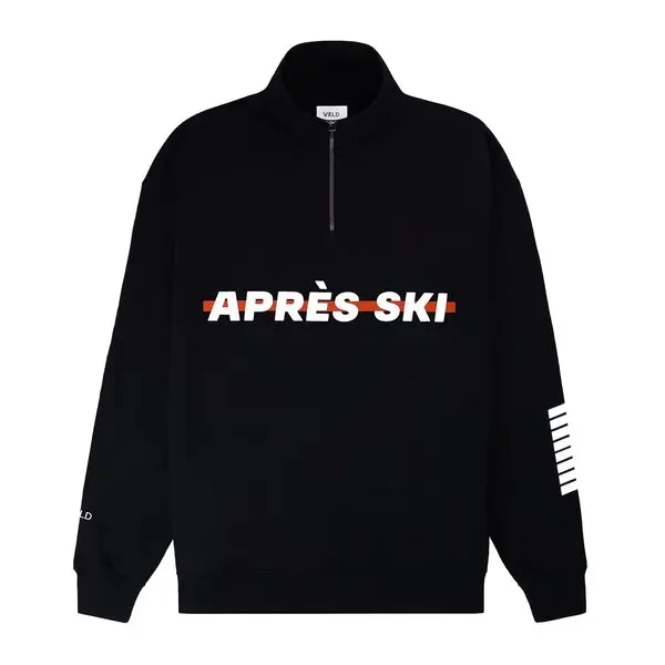 VELD Runyon Après Ski Quarter-zip - Black