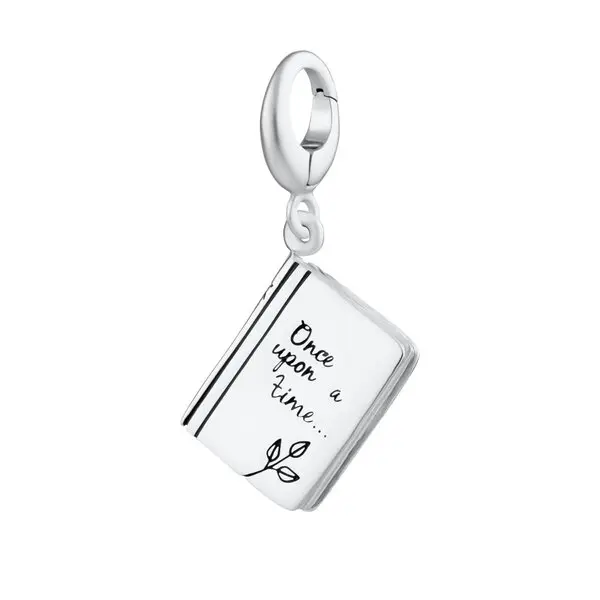 LILY CHARMED Sterling Story Book Charm - Silver