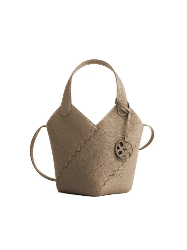 ORANGE CUBE Modern Basket Bag Cocoa - Grey