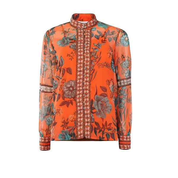 RAISHMA Aspen Shirt - Orange