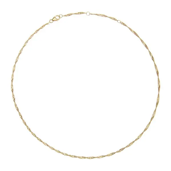 LILY & ROO Twisted Rope Chain - Gold