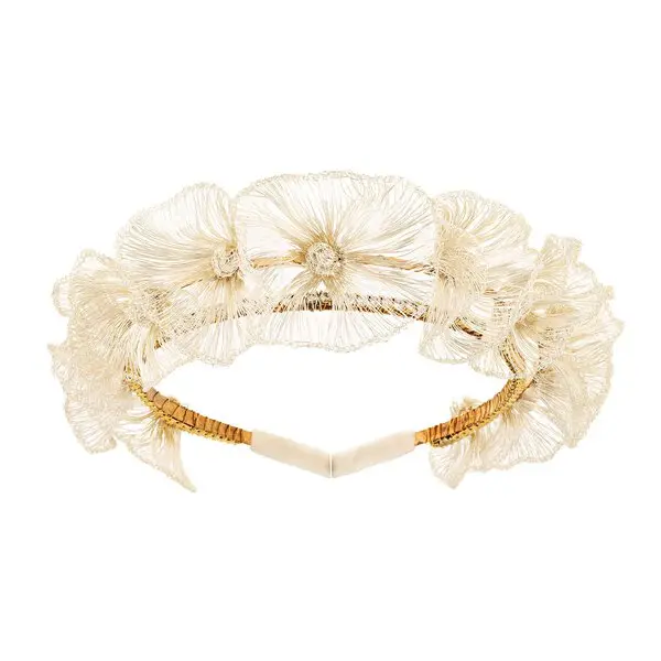 STEPHANIE BROWNE AUSTRALIA The Poppy Headband - Silver