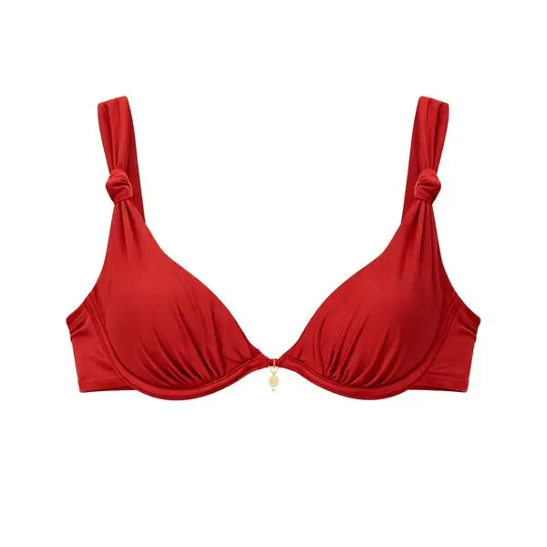 IVY SWIMWEAR Siena In Clay Top - Red
