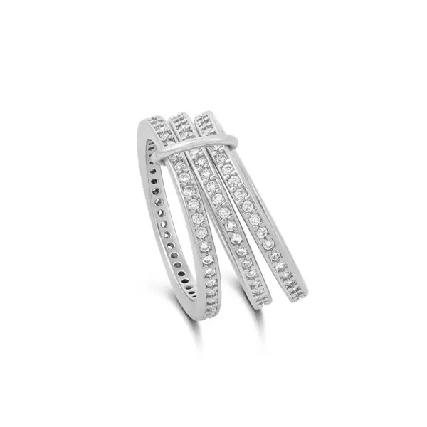 SHYMI Stack Ring - Silver