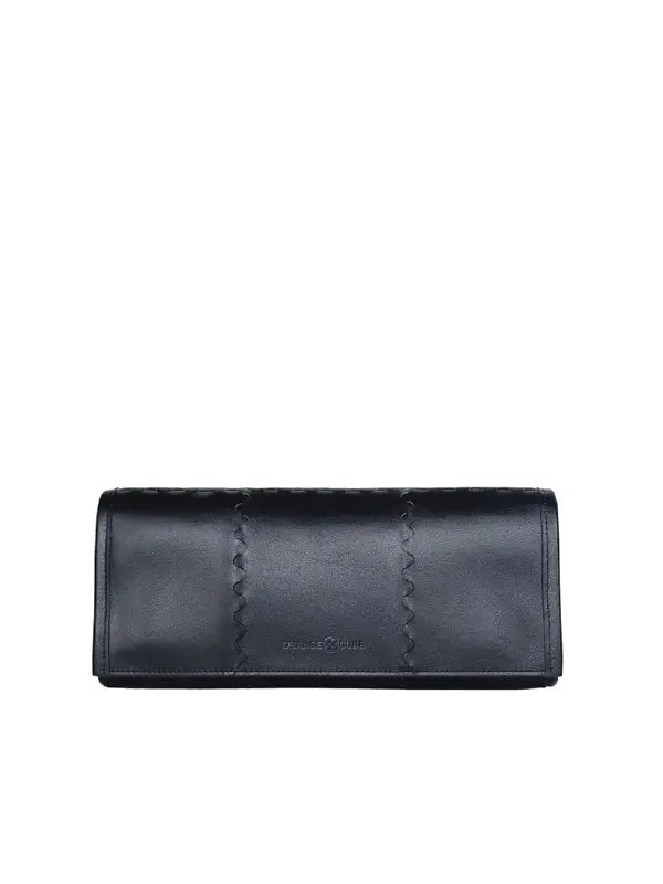 ORANGE CUBE Mosaic Shoulder Bag - Black