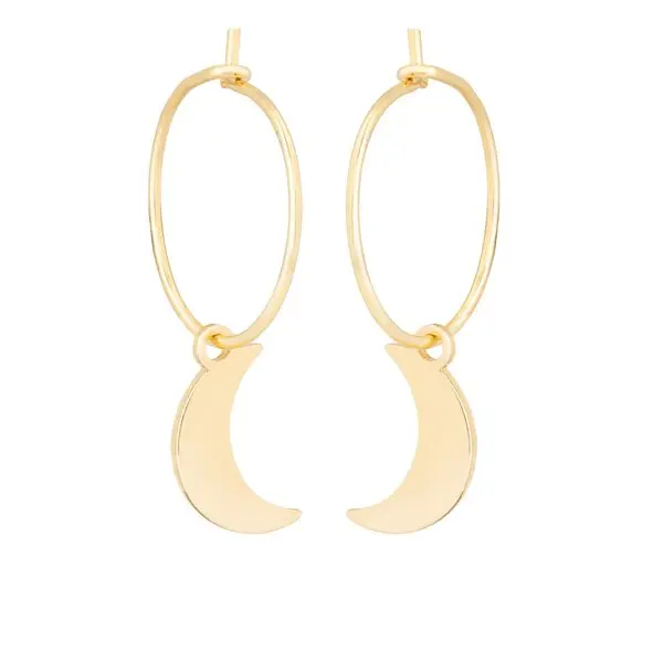 C.J.M Luna Hoop - Gold