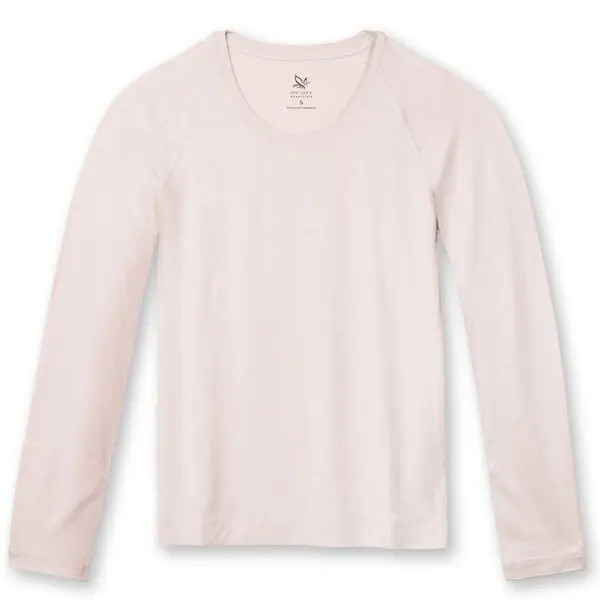 ON/OFF ESSENTIALS Neutrals Bamboo Long Sleeve Tee Nude - Brown