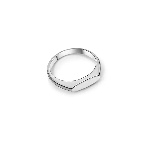 FV JEWELLERY Bijoux Signet Ring - Silver