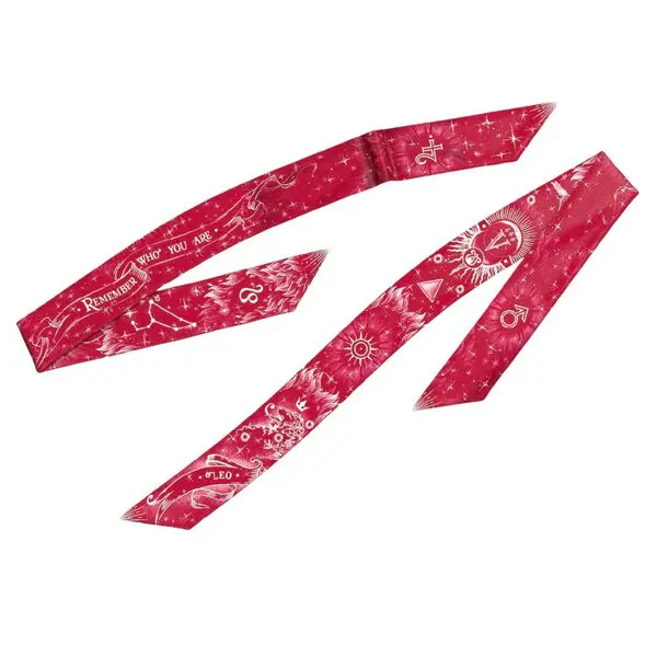 SILK&SOUL Leo Zodiac Twilly - Red