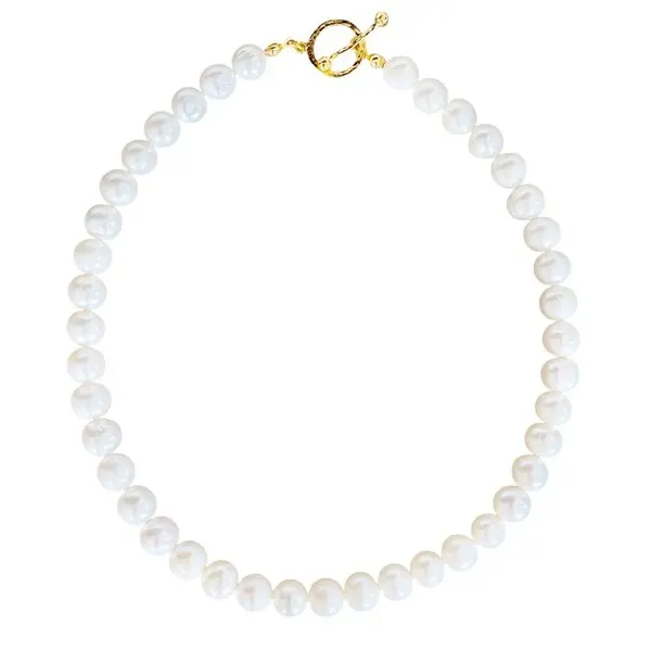 FIRERA ATELIER Silenzia Pearl Necklace - White