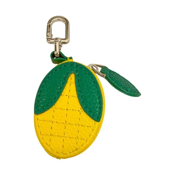 LILLY LOVES Lemon Bag Charm - Yellow
