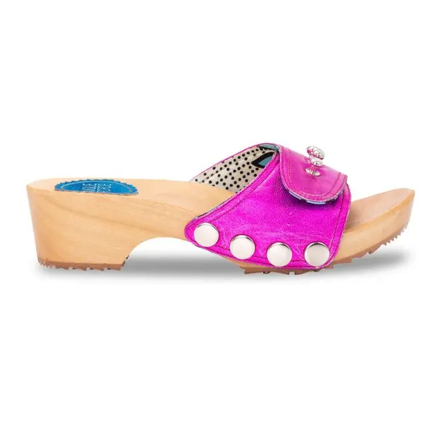 Nique Forde Magenta Lucille Sandals - Pink
