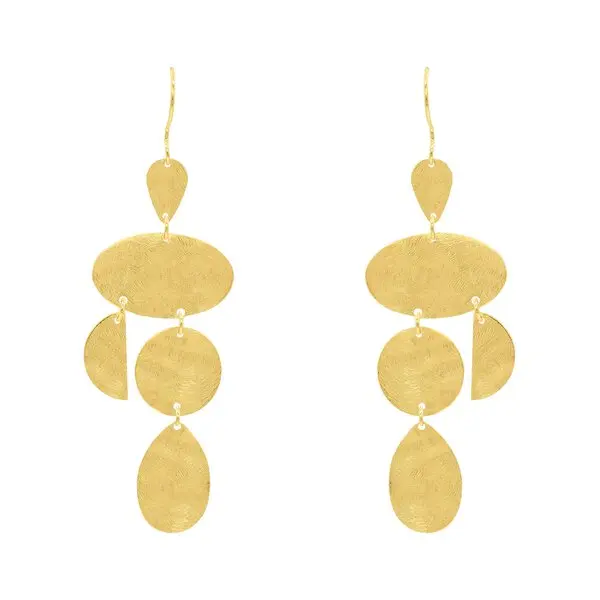 MARCIA MORAN Rosalie Earrings - Gold