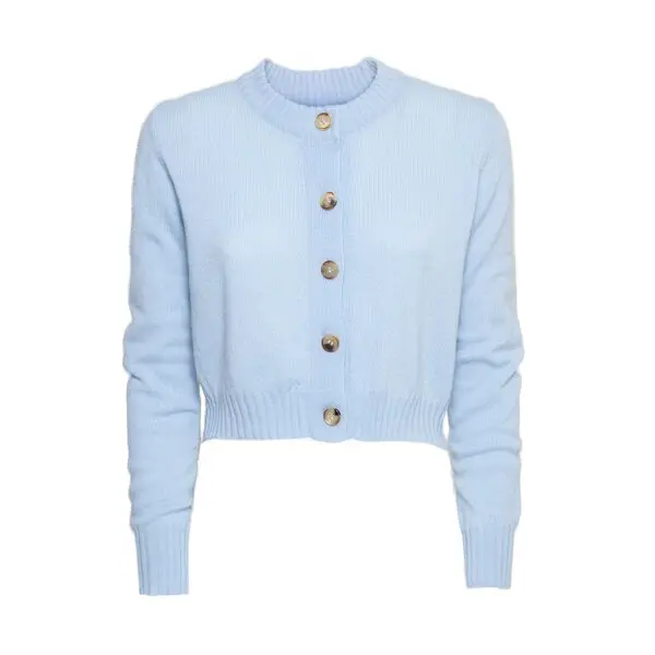 SVETA MILANO Sonny Light Cashmere Cardigan - Blue