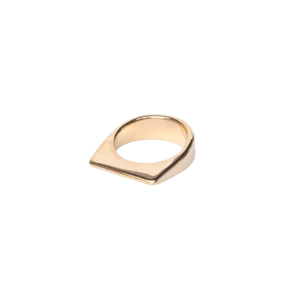 MIDDLE FINGER Ridgeback Stacker - Gold