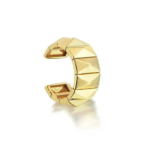 C|ND|N BY CANDAN BALTO Artdeco Pyramid Ear Cuff - Gold