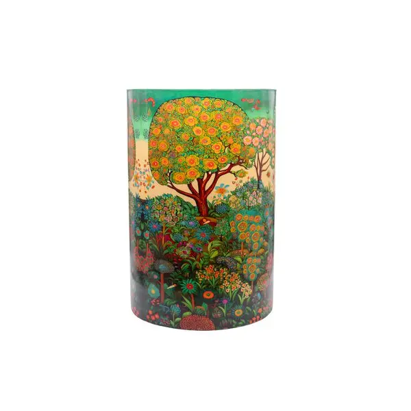 NILA PARMAR DESIGNS Secret Garden Classic Vase - Green