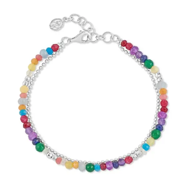 DOWER & HALL Tutti Frutti Orissa Bracelet In Sterling Silver - Gray