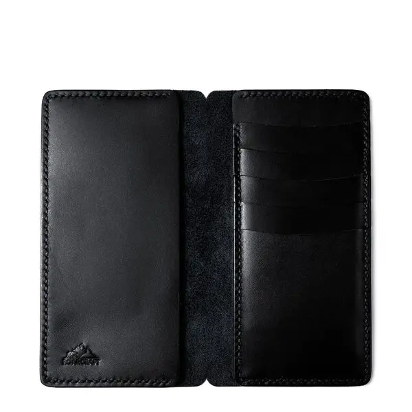 ROARCRAFT Iphone Leather Wallet Case Tripolis - Black