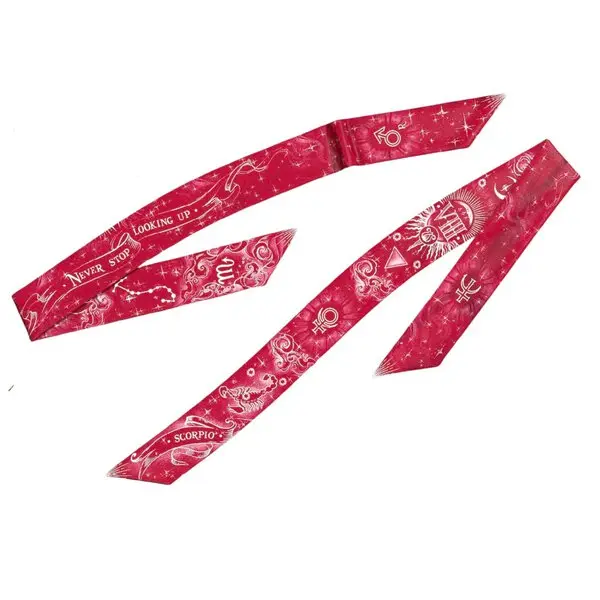 SILK&SOUL Scorpio Zodiac Twilly - Red