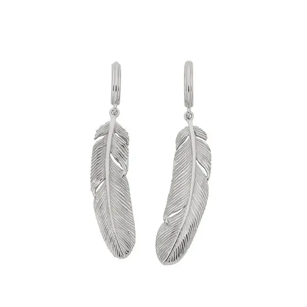ZOË & MORGAN Eagle Earrings - Silver