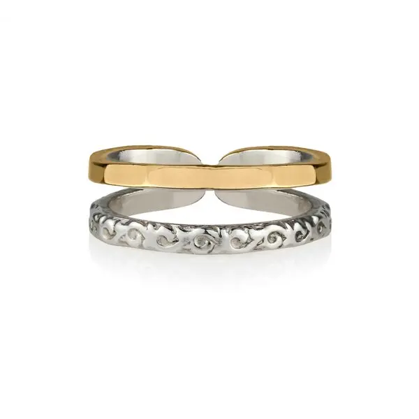 CHARLOTTE'S WEB JEWELLERY Silver / Gold Aura Magic Silver Midi / Toe Ring - Silver/gold