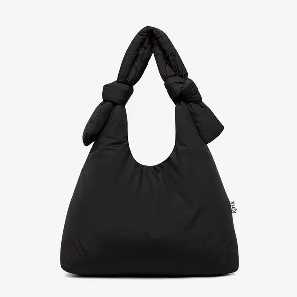 LEFRIK Biwa Puffy Bag - Black