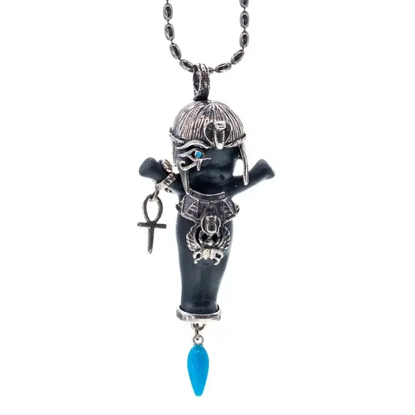 GEM KINGDOM Black / Silver / Blue Happy Baby Cleo Black And Silver - Black/silver/blue