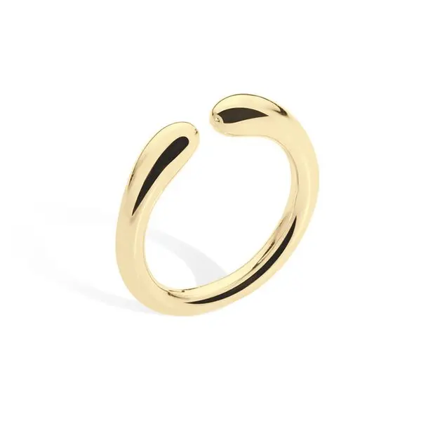 LUCY QUARTERMAINE Open Midi Ring In Vermeil - Gold