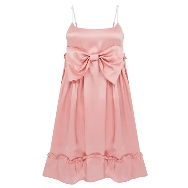 LISA THE LABEL Angel Baby Bow Dress - Pink