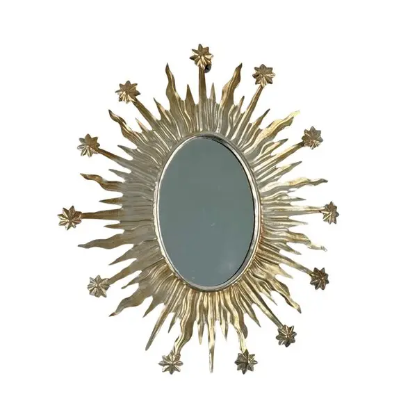 LILA RASA Sunshine Wall Mirror 21x2x24 Cm Antique - Silver