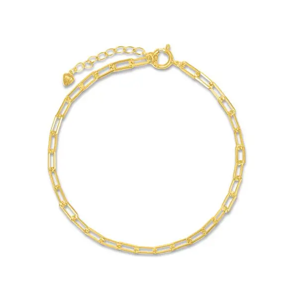 ESTERAH Fine Link Chain Bracelet - Gold